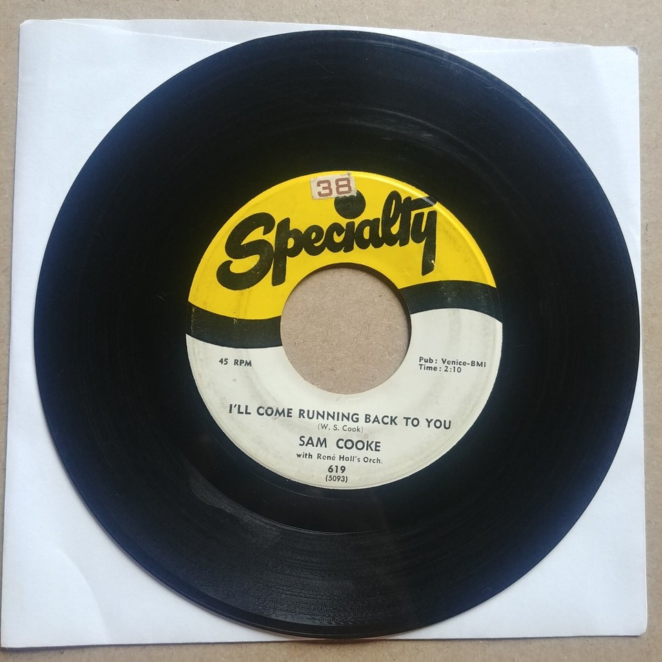 SAM COOKE Forever/I'll Come Running Back To You 45 7" SOUL Record Vinyl ...