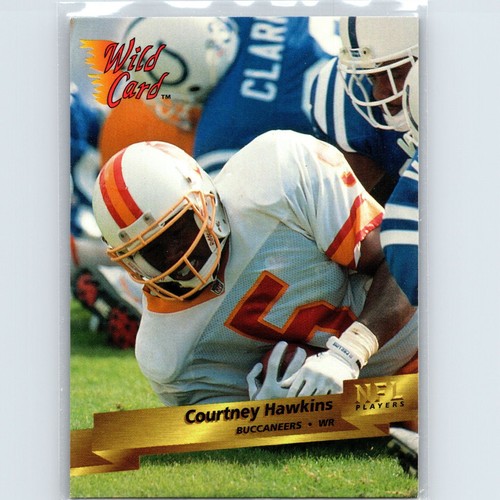 1993 Wild Card - Courtney Hawkins #50 - Tamap Bay Buccaners | eBay ...