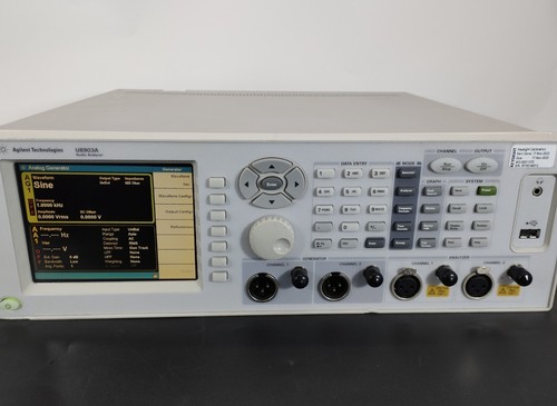 U8903A [manufacturer Calibration Certificate] audio analyzer Keysight ...
