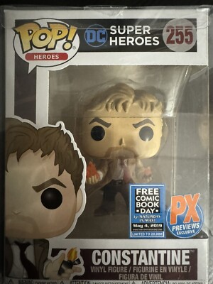 Funko Pop! DC Constantine #255 PX Previews Exclusive Free Comic Book ...