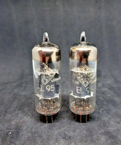 2 x EL95 TELEFUNKEN TUBE n653 | eBay