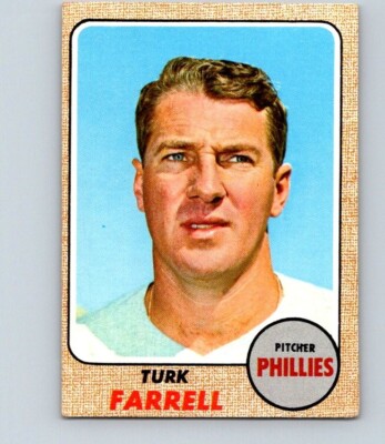 1968 TOPPS BASEBALL #217 TURK FARRELL MID GRADE JG | eBay