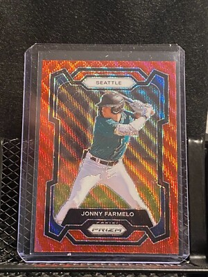 Jonny Farmelo 2024 Prizm Ruby Wave Prizm - Mariners | eBay.de