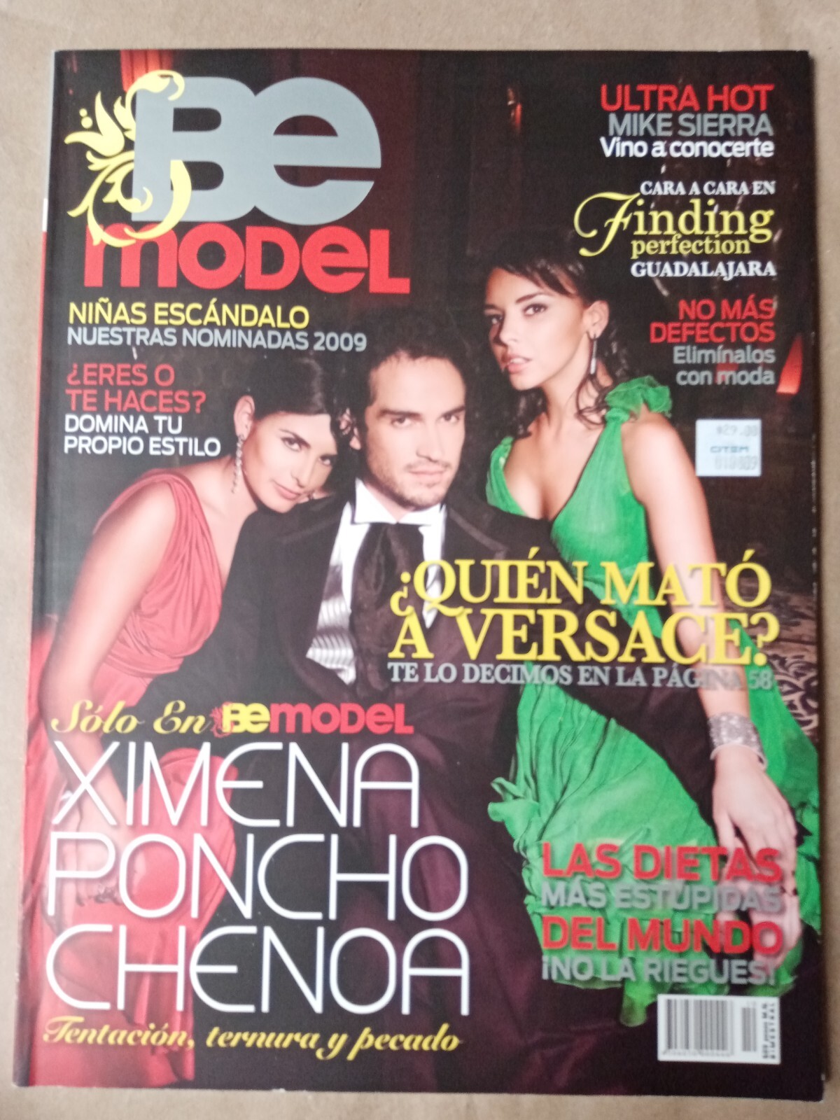 ALFONSO HERRERA XIMENA CHENOA BE MODEL MEXICAN MAGAZINE MEXICO 2006 | eBay