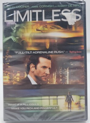 Limitless DVD 2011 Widescreen Movie New Sealed Bradley Cooper Robert ...