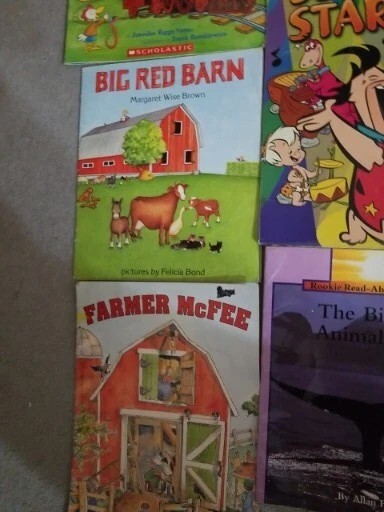 Lot of 8 Teacher Childrens Kids Big Books Oversized Read Along ...