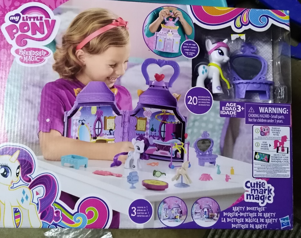 My Little Pony Cutie Mark Magic RARITY BOUTIQUE SET HASBRO-2014 -NEW ...