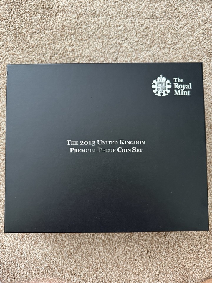 2013 Royal Mint Premium Proof Set Coins For GB - 15 COINS - Full ...