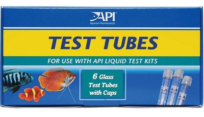 Vivarium Replacement Test Tubes For Api Test Kits 6 Pack With Caps | eBay