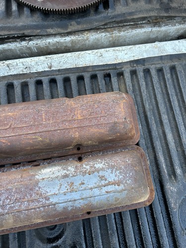 CHEVROLET sbc script valve covers 283 327 350 | eBay