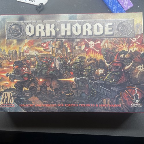 rare OOP Citadel Miniatures Warhammer 40k Epic Ork Horde 2330 NIB | eBay