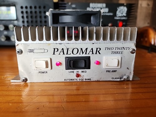 Vintage Palomar Two Twenty Three Silver Bullet 225w 10 Meter HF Radio ...