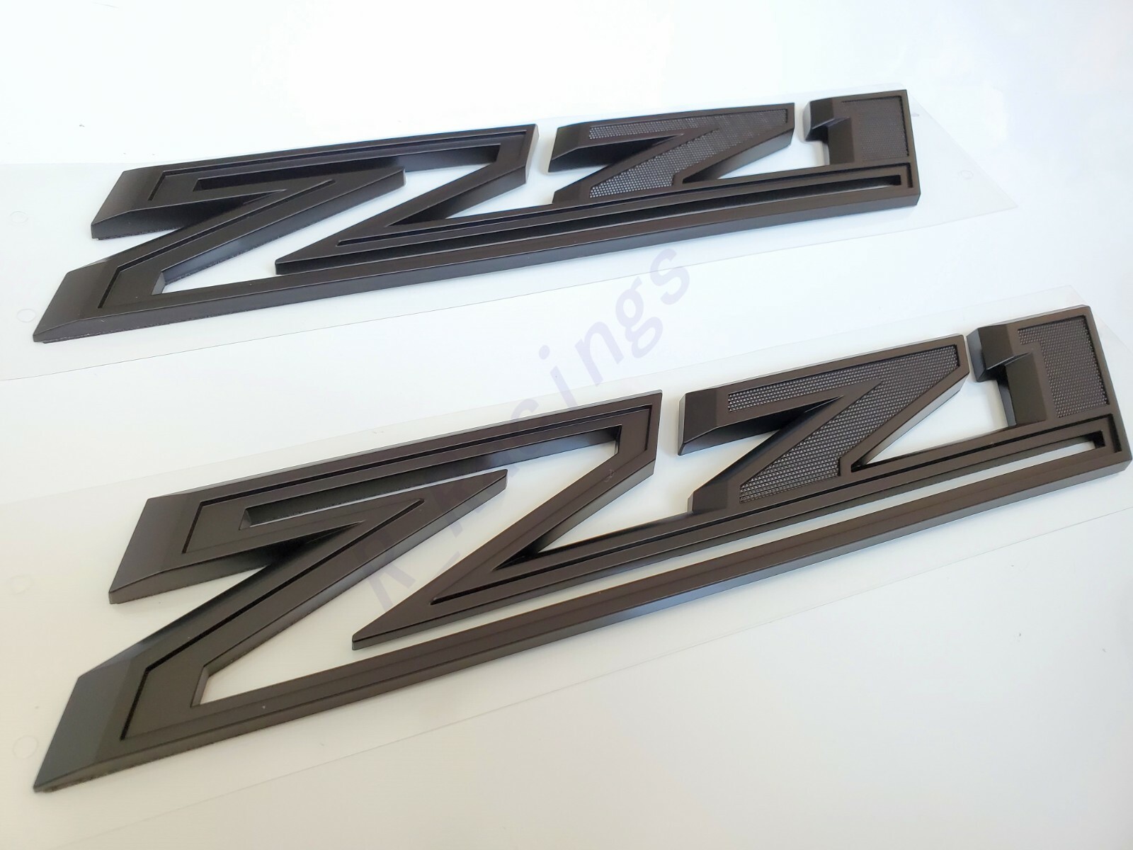 2PCS Matte Black 2019+ Silverado Z71 Emblem Badge 84632695 OEM ...