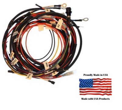 Complete Wiring Harness Allis Chalmers D17 Gas Tractor Series III ...
