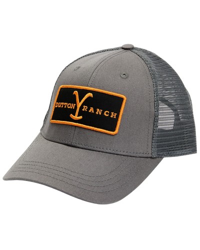 Paramount Network's Yellowstone Men's Dutton Ranch Logo Patch Ball Cap ...