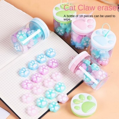 Cat Claw Shape Stationery School Supply Novelty Cute Cat Claw Bottled ...