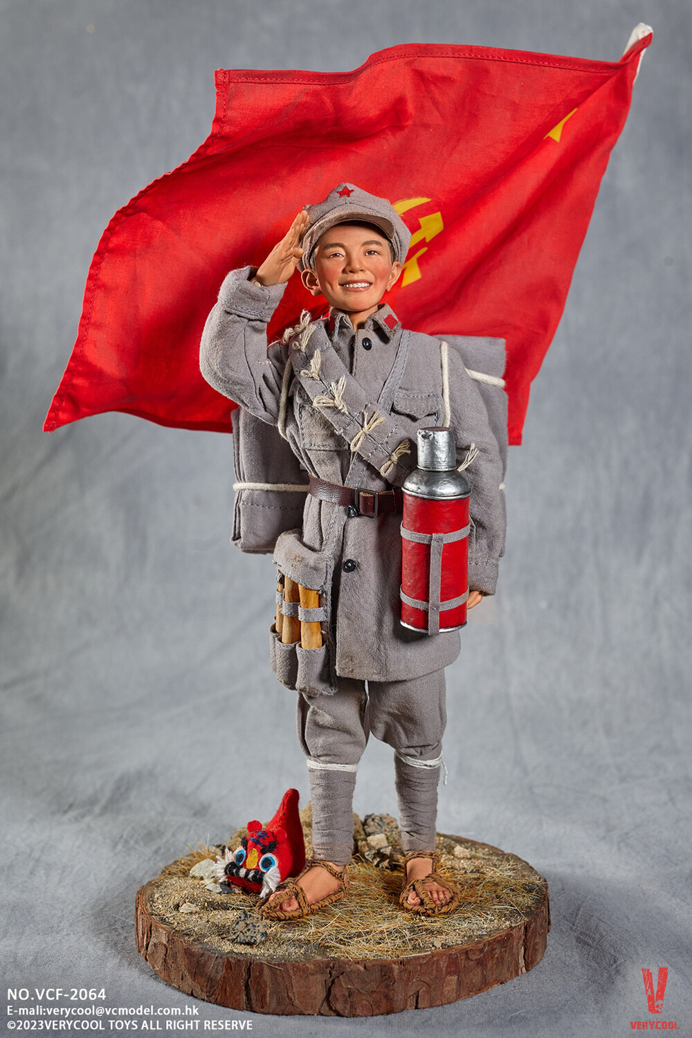 VERYCOOL Long march Little Red Army 8in Action Figure Doll Model VCF ...