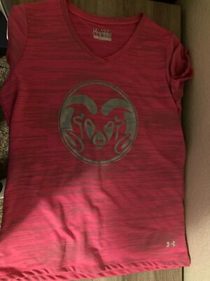 Under Armour Pink Colorado State University Rams T Shirt Youth Xtra ...