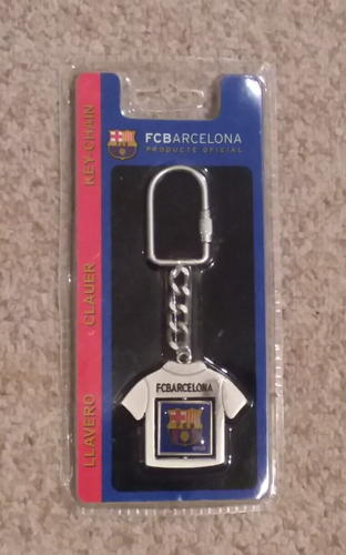 FC BARCELONA Keychain Keyring Football Clauer OFFICIAL PRODUCT Josma ...