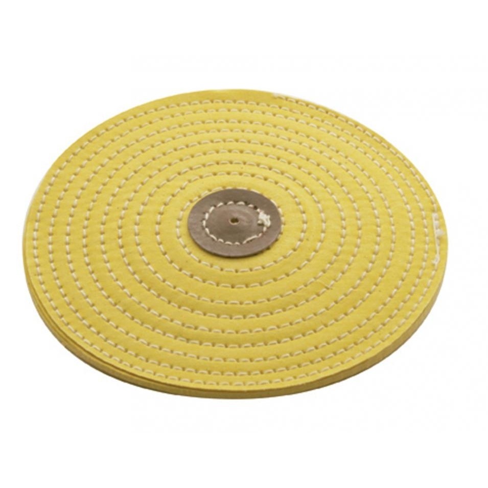 4" Yellow Razor Buff - 1/8" Arbor | eBay