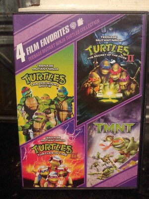 TMNT Teenage Mutant Ninja Turtles 4 Film Favorites Movies Collection | eBay
