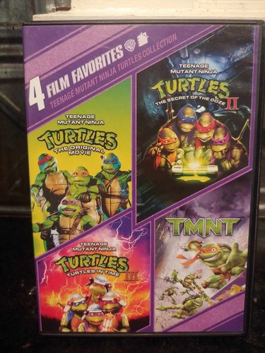 TMNT Teenage Mutant Ninja Turtles 4 Film Favorites Movies Collection | eBay