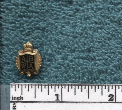 Lapel Pin - ABWA 1/10 10K Gold Filled | eBay