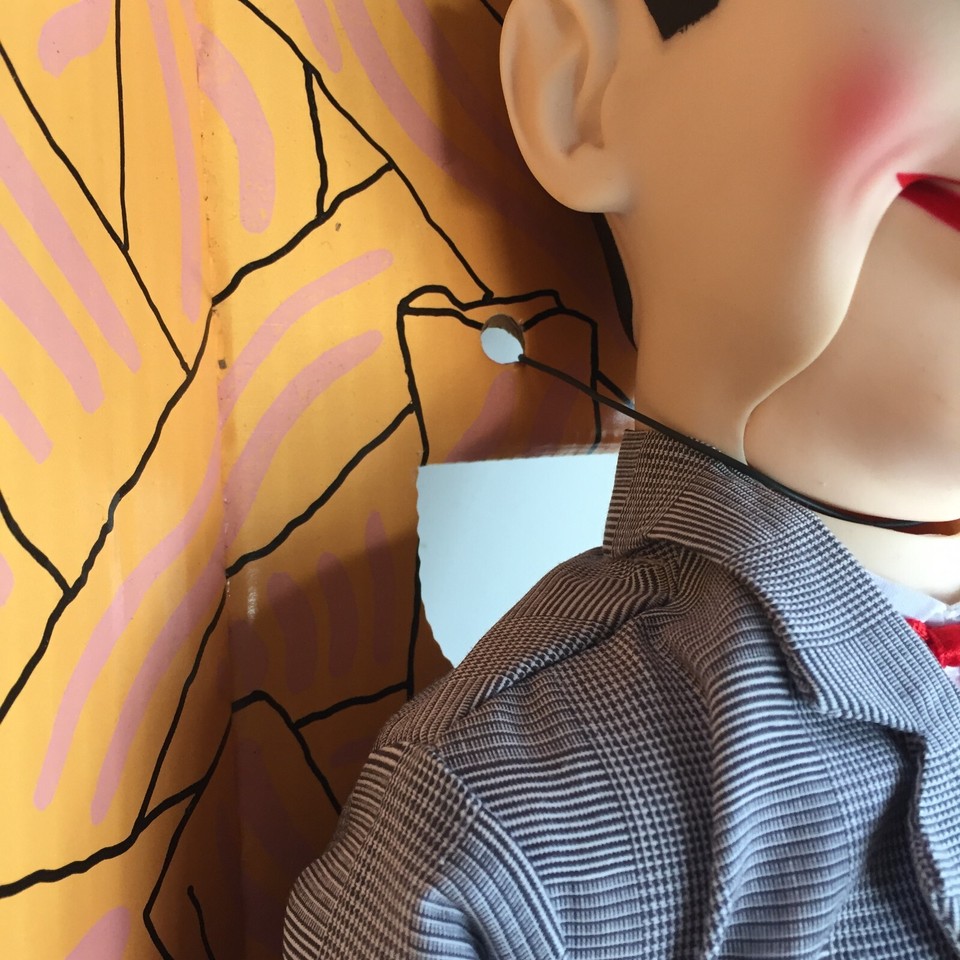 Pee Wee Herman Playhouse 1989 26" Ventriloquist Doll Dummy Matchbox ...