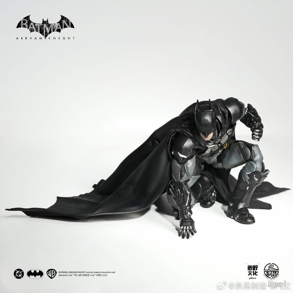 LPZZ DC Batman Arkham Knight V8.04 Batman 1/12 Copmlete Action Figure ...