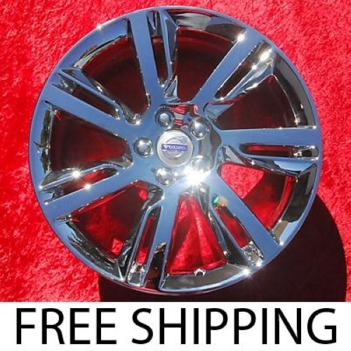 SET OF 4 CHROME 18" VOLVO S60 / 60 SERIES SLEIPNER OEM FACTORY WHEELS ...