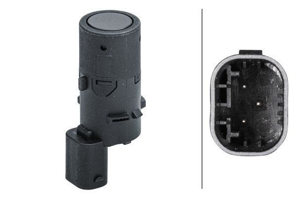 Hella 6PX358141-611 Park Distance Control Sensor Fits Peugeot Expert 2. ...