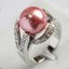 8Colors 12mm South Sea shell pearl Gemstone Jewelry Ring Size 6 7 8 9 ...
