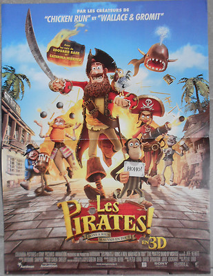 Poster Les Pirates Bonus To Nothing, Evil IN All Peter Lord Jeff Newitt ...