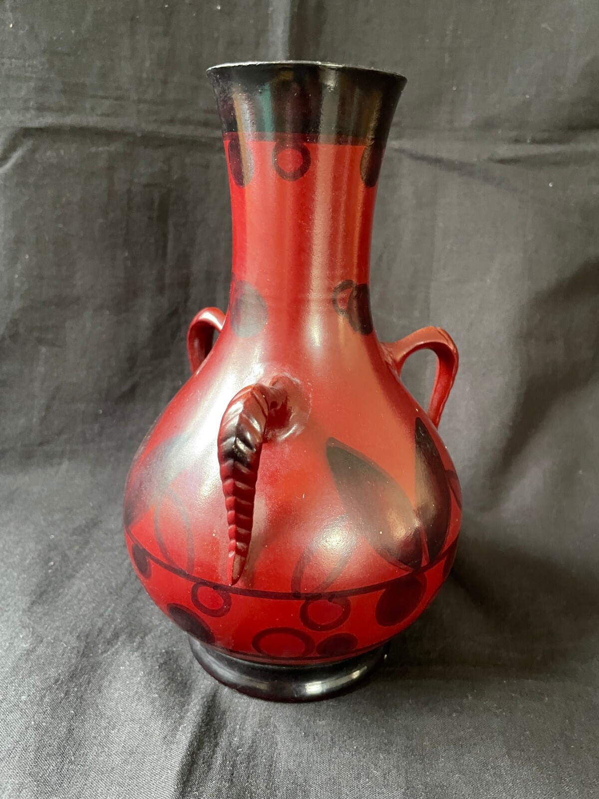 antique Art Deco Sigg Arta Swiss Suisse 3 handle vase. Marked Bottom | eBay