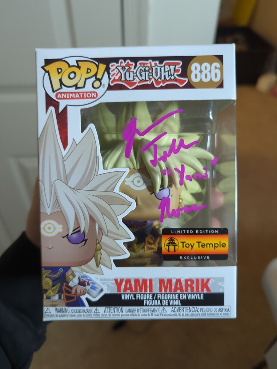 Funko Pop Yu-Gi-Oh! #886 Yami Marik Signed Jonathan Todd Funko Pop Yu-Gi-Oh! #886 Yami Marik Signed Jonathan Todd