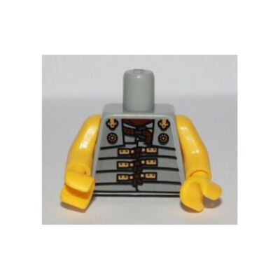 LEGO - Minifig, Torso Armor Vest Roman Soldier with Gold Buckles | eBay