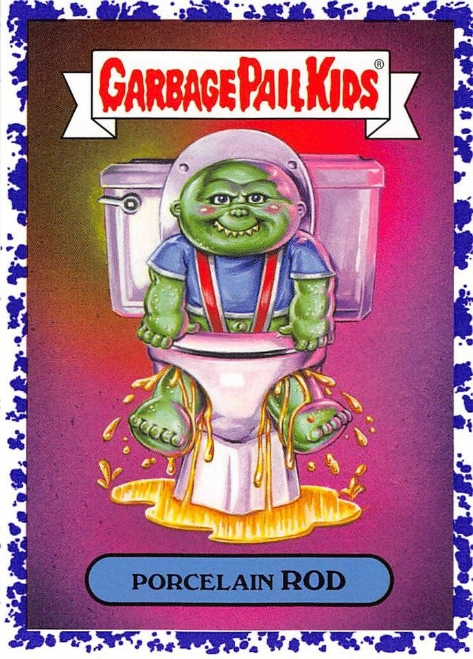 GARBAGE PAIL KIDS REVENGE OF OH THE HORROR-IBLE PICK-A-CARD 2019 PURPLE ...
