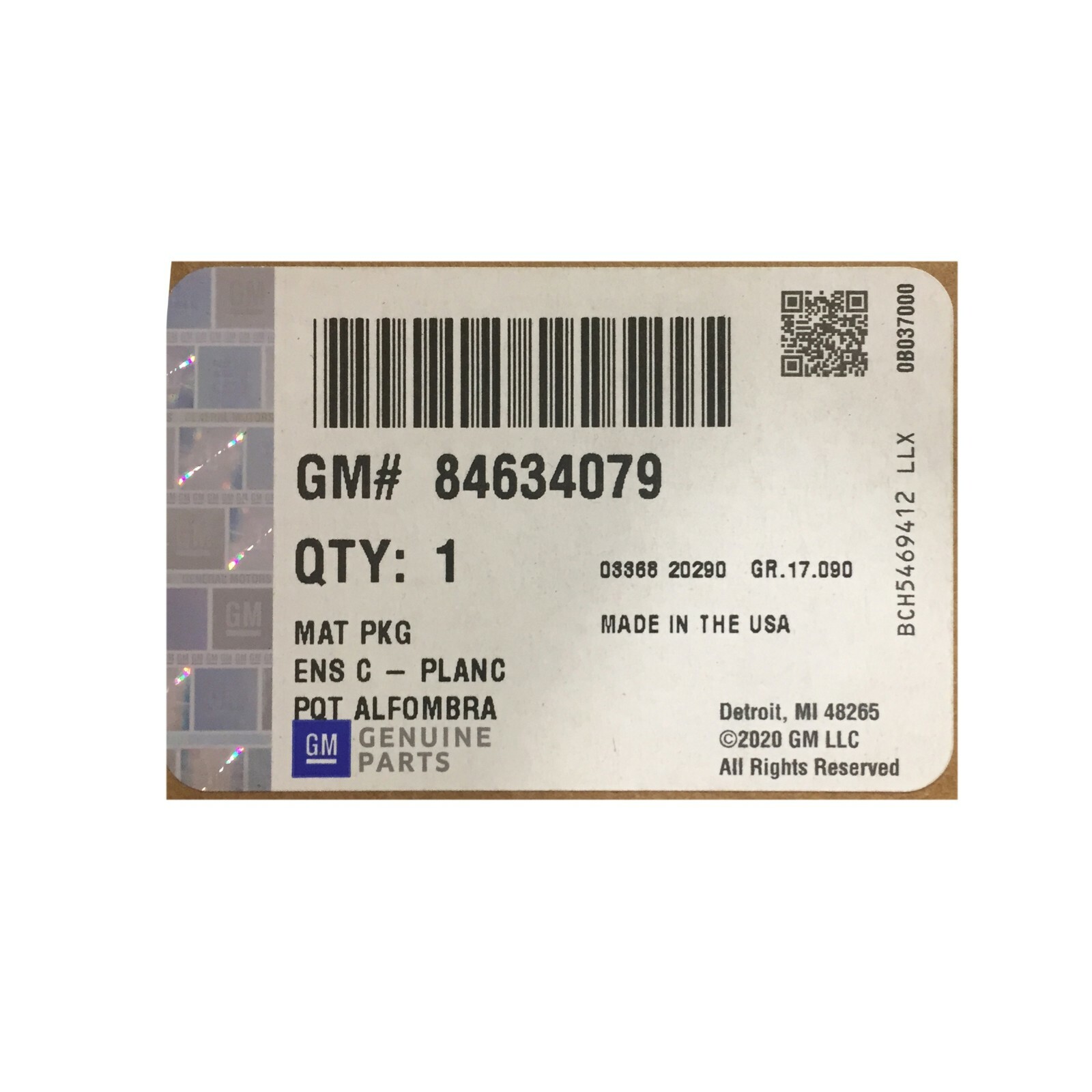 OEM NEW 20-25 GMC Sierra 2500 HD 3500 HD Standard Truck Bed Mat 6.9 ...