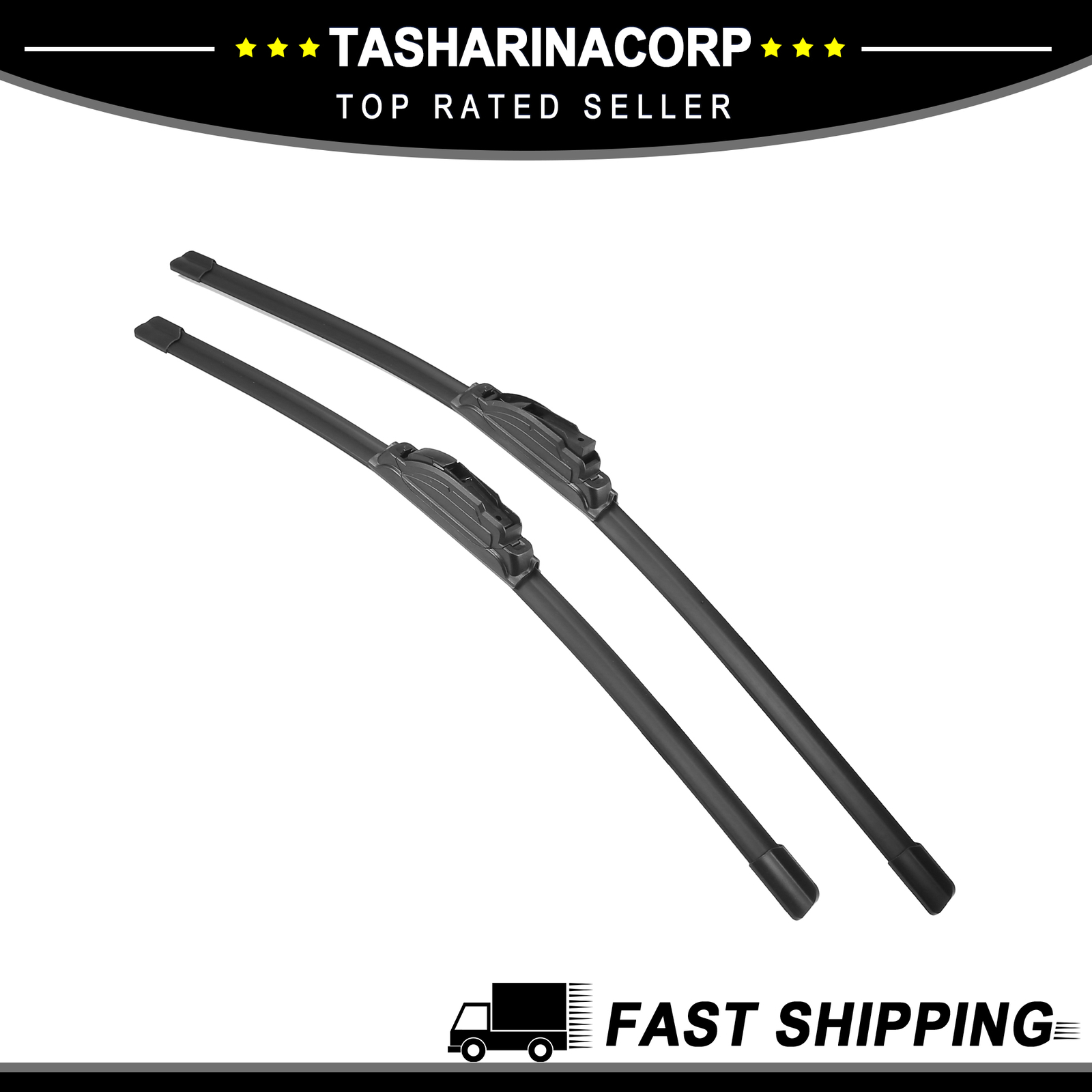 Piece of 2 Silicone Windshield Wiper Blades Fit for Chevrolet Traverse ...