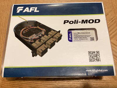 AFL Poli-MOD Loaded Patch & Splice Cassette W/ Pigtails LC/UPC 12F SM ...