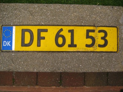 DENMARK COPENHAGEN EUROSTARS COMMERCIAL W/HOLOGRAM # DF 61 53 RARE ...