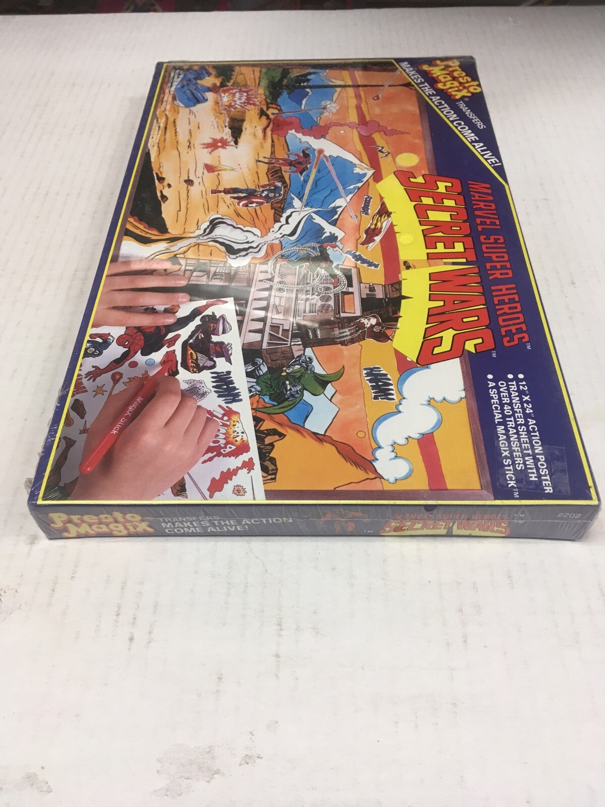 Presto MAgix Transfers Marvel Super Heroes Secret Wars Sealed | eBay