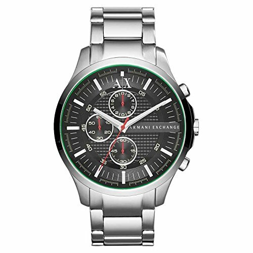 Armani Exchange Quartz Chrono Men Watch AX2163 Black | eBay
