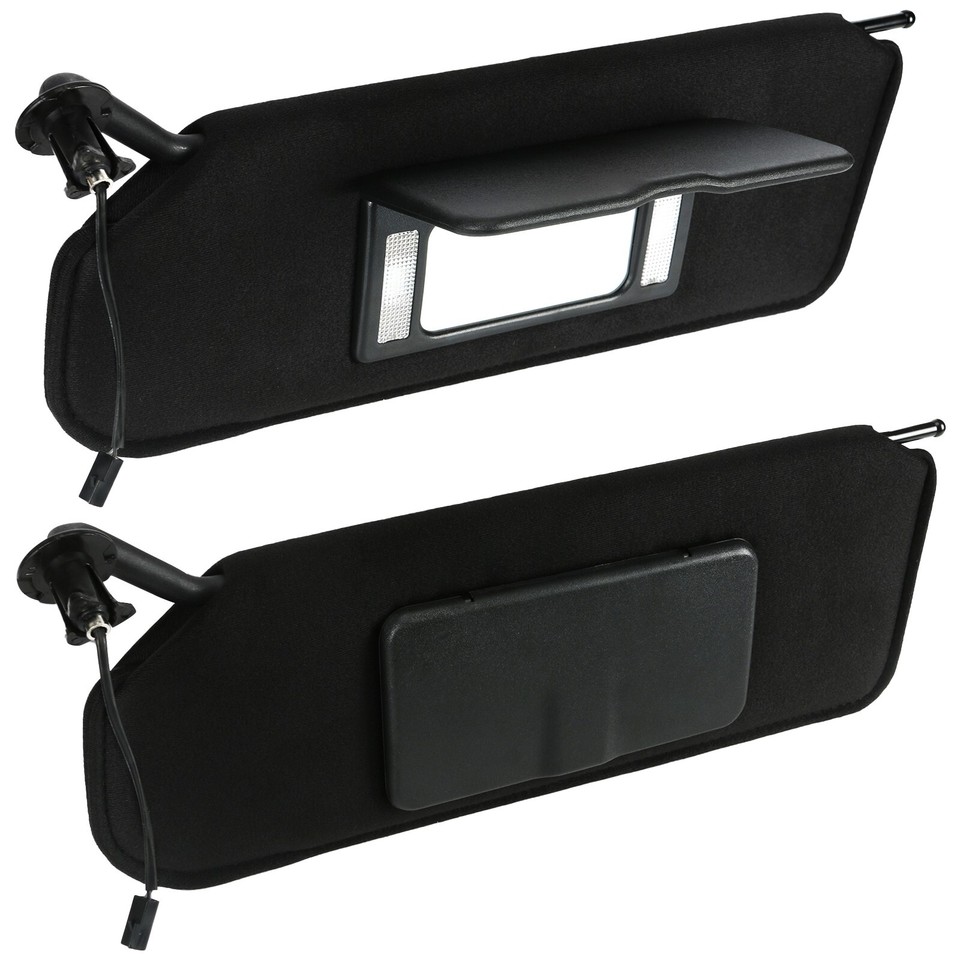 Sun Visors For Corvette C5 1997-2004 Pair Sun visor with Vanity Mirrors ...