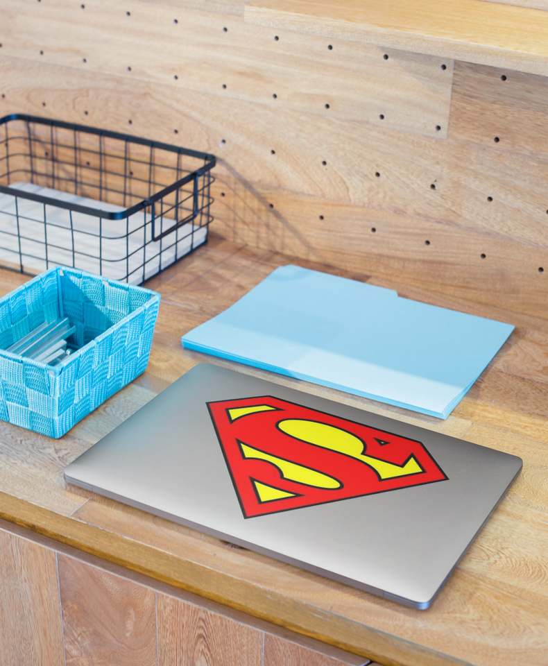 Superman Car Window Vinyl Decal Laptop Truck Bumper Weatherproof ...