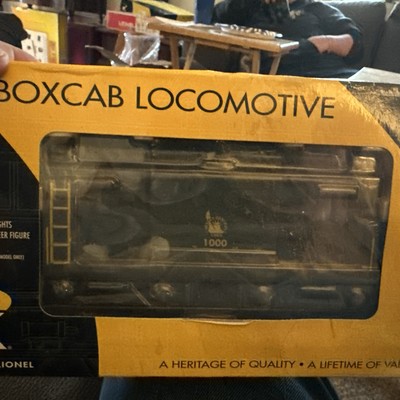 K-Line 6-22140 O Gauge New Jersey Central Boxcab Electric Locomotive ...