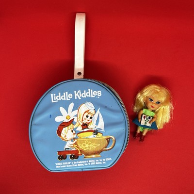 Liddle Kiddles Middle Kiddle Case w/Liddle Red Riding Hiddle Doll 1965 ...