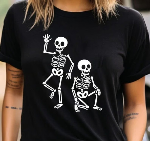 Slightly Subtle Anti Trump Halloween Skeleton Shirt | eBay