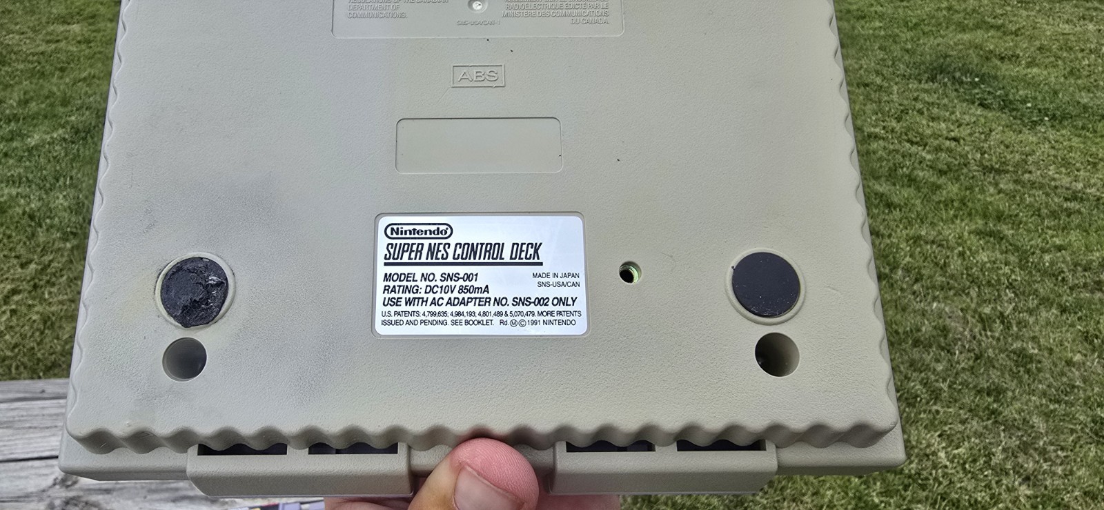 Super Nintendo SNES Original Console OEM System Fully Tested 6 Games 2 ...