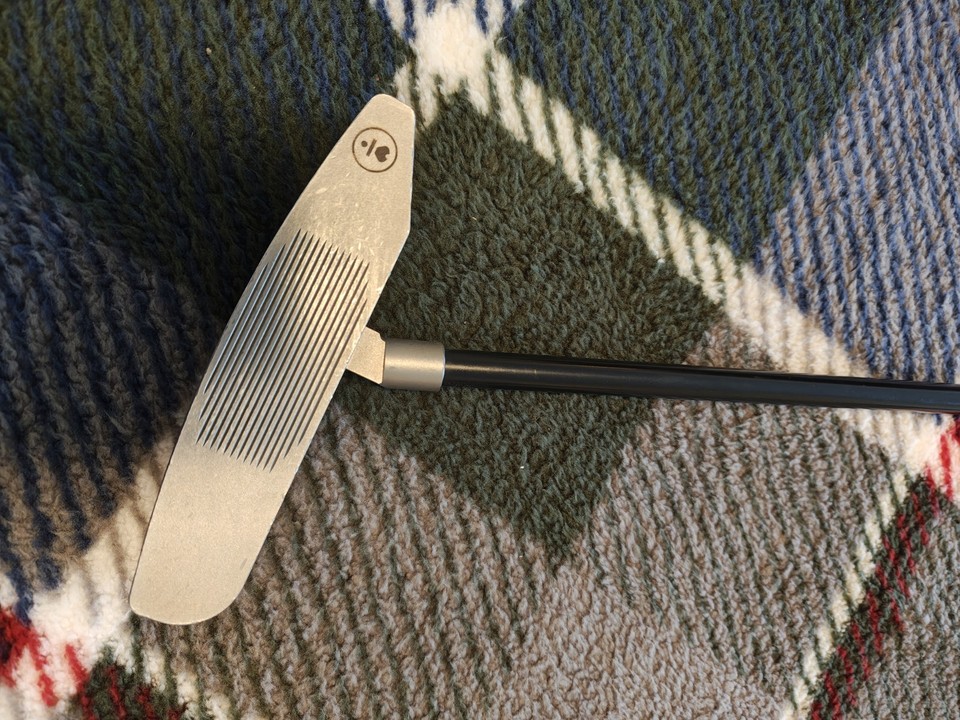 LEFT HANDED LAB GOLF LINK.1 PUTTER BLACK SHAFT 35", STANDARD LIE w ...